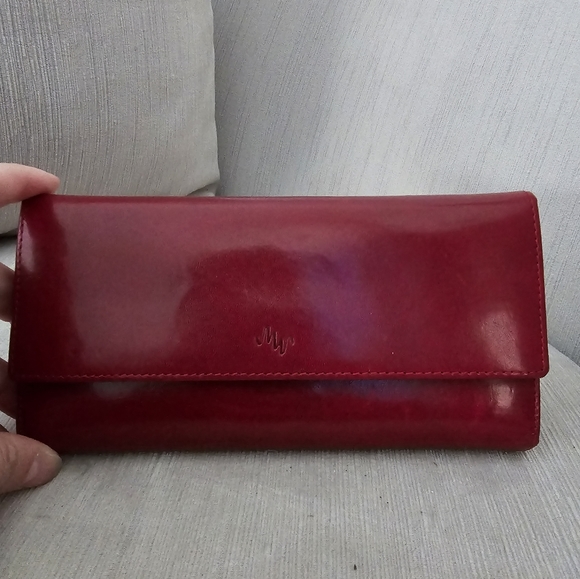 Monsac | Bags | Vintage Monsac Original Red Purse With Matching Wallet ...